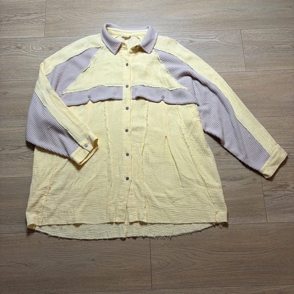 POL | Sweaters | Pol Womens Boho Waffle Muslin Knit Patchwork Oversized ...